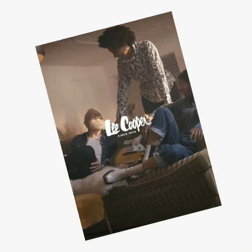 fotoshoot locatie LEE COOPER winter '23-'24 :: Natasia Fanariotis